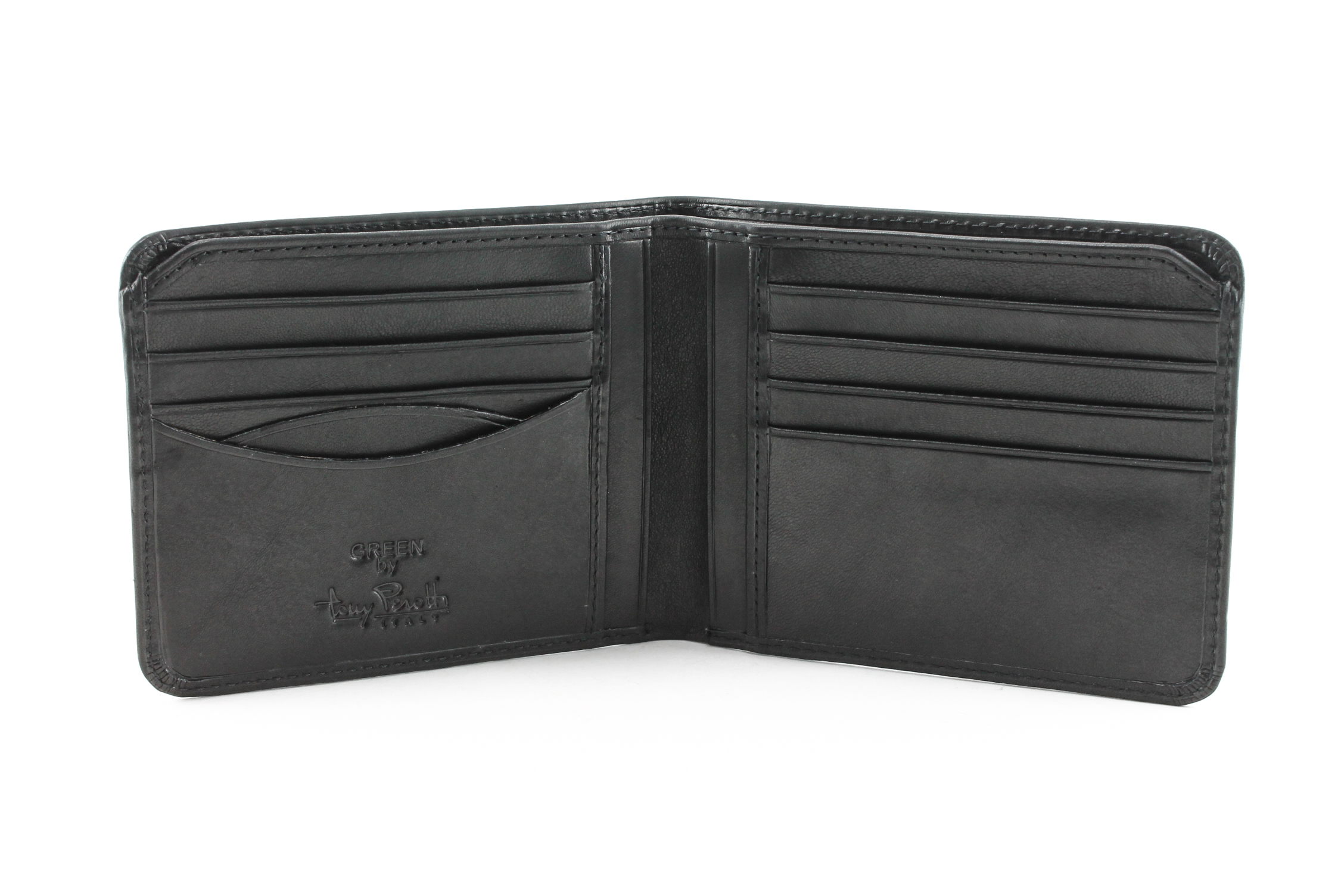 Tony Perotti Italian Leather Classic Slim Bifold Wallet | eBay